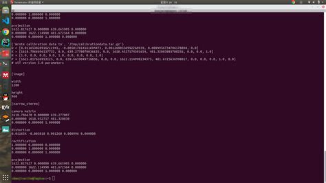 ROS下相机标定 长歌弦断有谁听 博客园