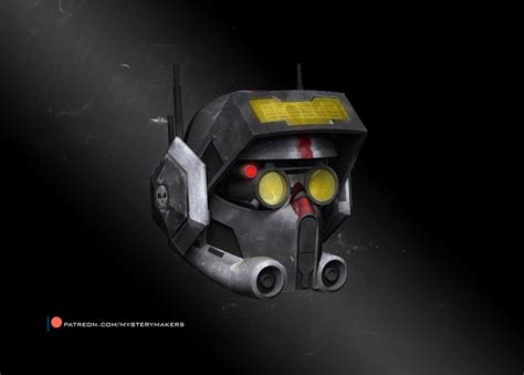 Tech Helmet From Bad Batch Stl Files Digital Download Only Etsy
