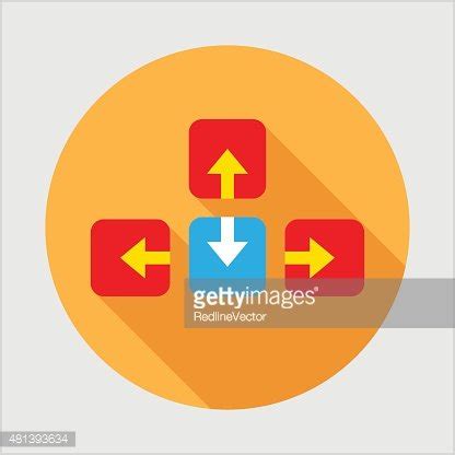Keyboard Arrow Buttons Royalty Free Vector Stock FreeImages