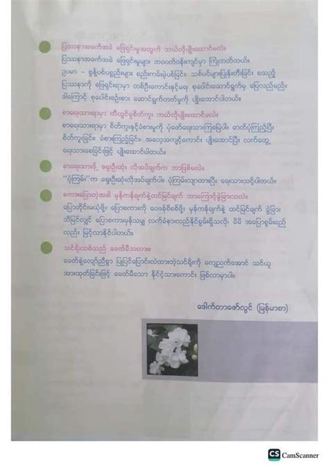 Grade 8 စနစ်သစ် အဋ္ဌမတန်း မြန်မာစာ Learners Choice အပိုင်း ၁ M Haron