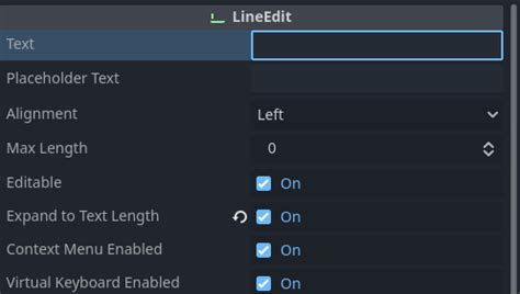 How To Change LineEdit Size So It Fits The Letter UI Godot Forum