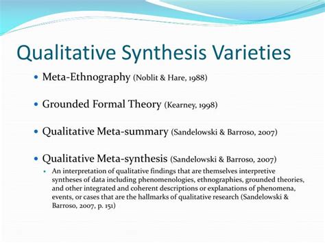 Qualitative Synthesis Vs Quantitative Synthesis At Holly Brough Blog