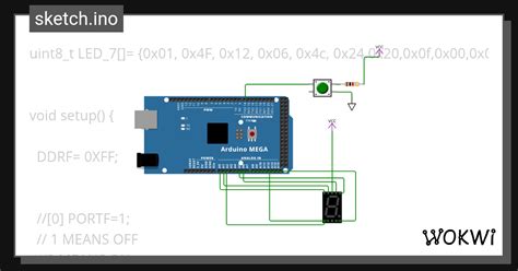 Arduinosevensegment Wokwi Esp32 Stm32 Arduino Simulator