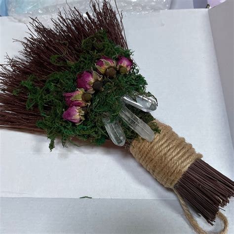 Altar Besom Witches Besom Witch Broom Altar Broom Cinnamon Broom