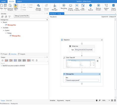 How Can I Clear Output Help Uipath Community Forum