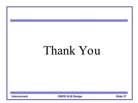 Circuit Elements Cmos Devices Vlsi Technologyppt