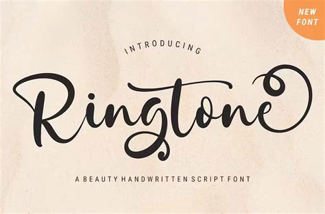 Ringtone Font FreeDaFonts