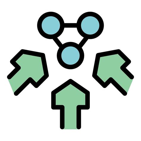 Decentralized Network Showing Data Sharing With Arrows 50139301 Vector