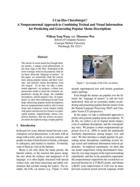 Meme 1 2 Pdf Computational Neuroscience Artificial Intelligence