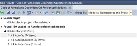 Visual Studio Find All References Of A Dll In A Project Stack Overflow