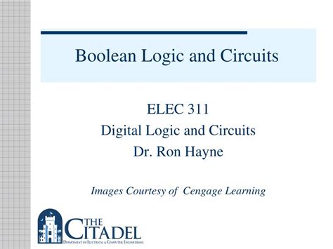 PPT Boolean Logic And Circuits PowerPoint Presentation Free Download ID
