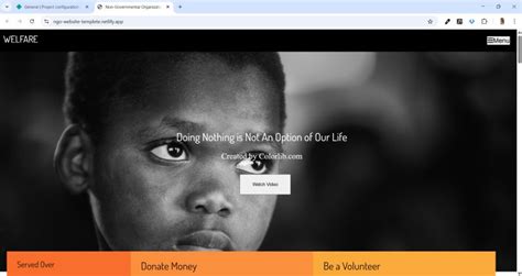 Html Css Frontenddevelopment Webdesign Responsivedesign Ngowebsite Cleanui