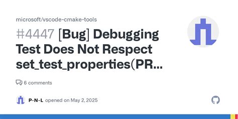 Bug Debugging Test Does Not Respect Settestpropertiesproperties Environment · Issue