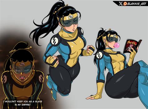 Blannis Invincible Image Image Comics Comics Universes Fandoms R63 Art Girl