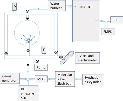 Schematic Set Up Of The Experimental System Download Scientific Diagram