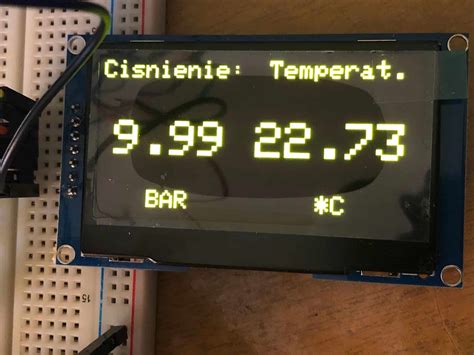 Czujnik Ciśnienia Oleju Vdo Arduino I Esp Forbot
