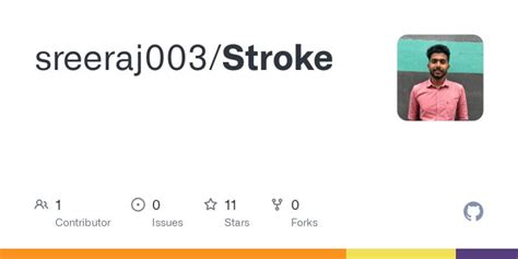 Sreeraj K On Linkedin Github Sreeraj003stroke