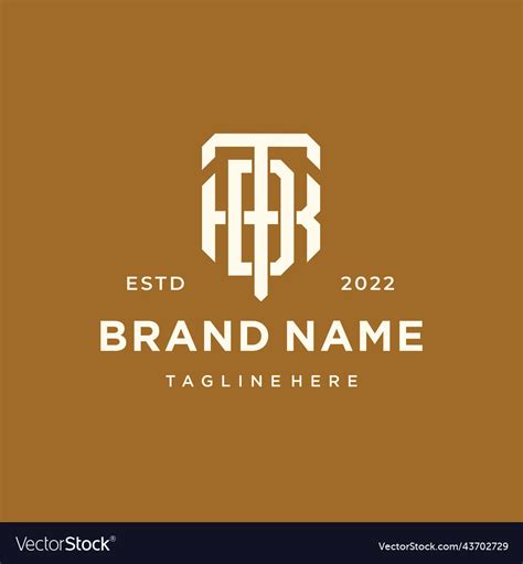 Monogram Initial Letter Dkt Tdk Kdt Logo Design Vector Image