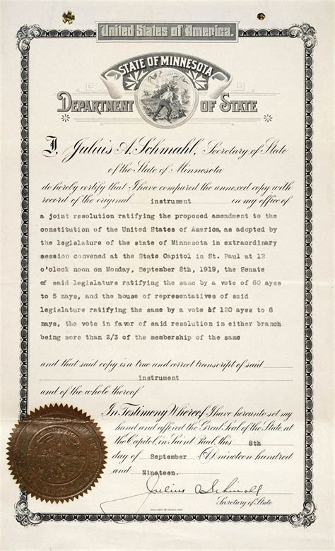 Passing The 19th Amendment Minnesota Historical Society