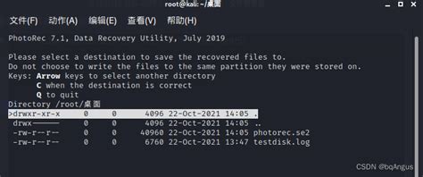 linux文件系统数据恢复 kali数据恢复 csdn博客
