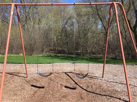 Premium Photo View Of Swing In Playground