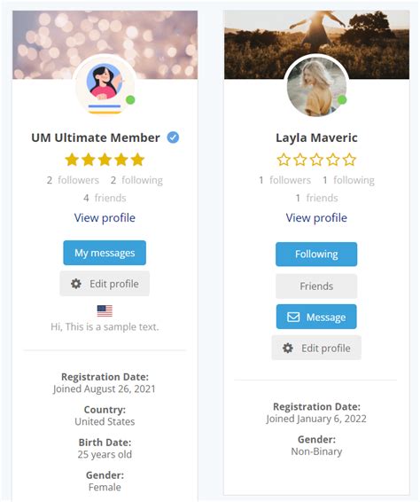 Display Custom Gender Field Choices On Profile Card In Member Directory Ultimate Member