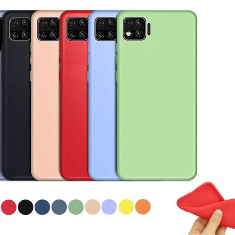 Surehin Nice Cover For Oppo F17 Pro Case Blue Red Purple Green Pink