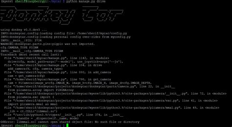car not turning on when running python manage py drive · issue 1141
