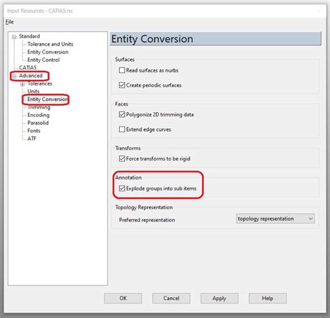some of the 2d text geometries are missing when importing catia file in
