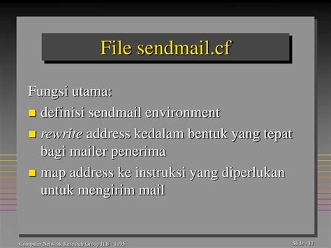 Ppt Penggunaan Sendmail Powerpoint Presentation Free Download Id