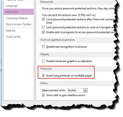 OneNote Insert And Split Long Printouts On Multiple Pages Office OneNote Gem Add Ins