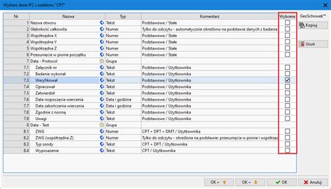 Dane Badań Polowych Ifc Eksport Ifc Bim Online Help Geo5