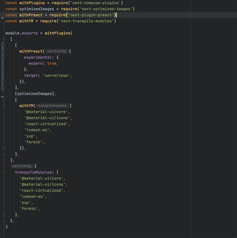 Page Exceptions After Using Preact Vercel Next Js Discussion GitHub