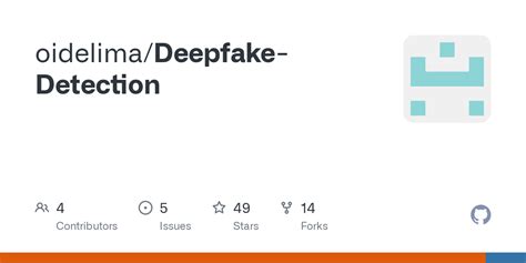 Github Oidelima Deepfake Detection