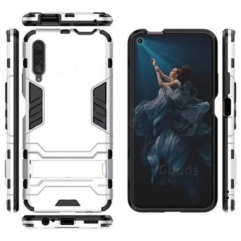 Armor Premium Tactical Grip Kickstand Shockproof Dual Layer Rugged Hard Cover For Huawei Honor