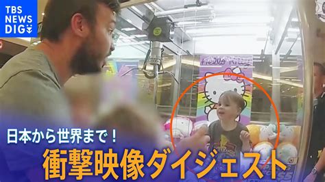 日本各地から世界まで！一目で分かる”衝撃映像”まとめ｜tbs News Dig Youtube