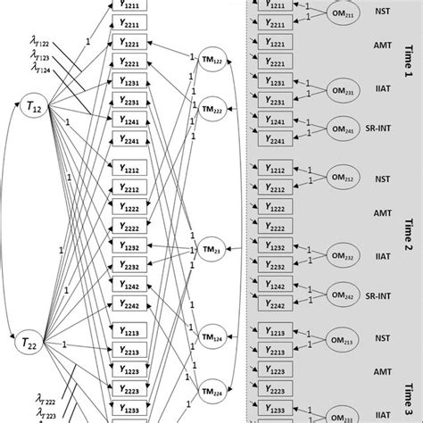 Multitrait Multimethod Latent State Trait Mm Lst Model For General