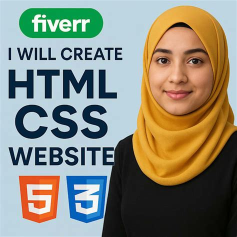 Fix And Create Html And Css Designs By Quratulain012 Fiverr