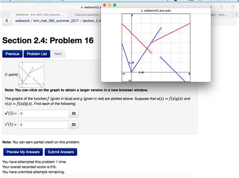 solved the graphs of the function f given in blue and g