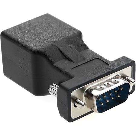 Amazon Com StarTech Com DB To RJ Modular Adapter M F Serial Adapter DB M To RJ