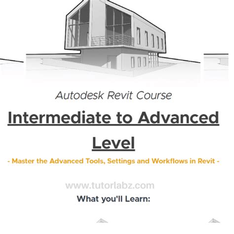 Autodesk Revit Course Beginner To Intermediate Level Tutor Labz