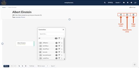 visualize and explore knowledge graphs quickly by connecting