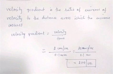 The Relative Velocity Of Two Consecutive Layers Is 8 Cms If The
