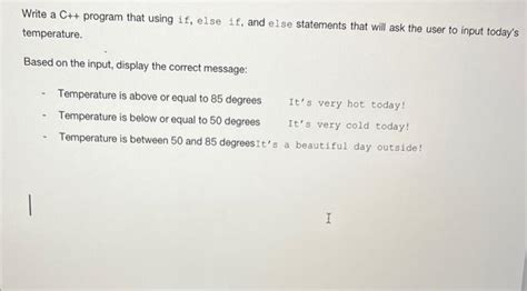 Solved Write A C Program That Using If Else If And Else Chegg