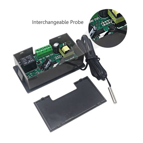 W3230 Mini Digital Temperature Controller LED Display Thermostat Regulator AC110V-220V 20A ...