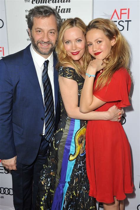 Judd Apatow And Leslie Mann With Daughter November 2016 Popsugar