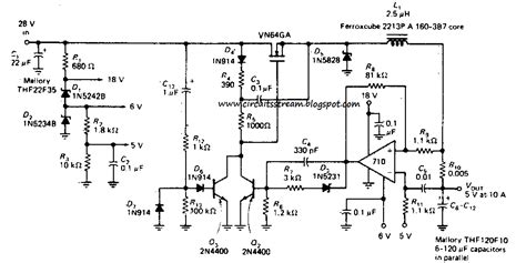 How To Build Switching Regulator Circuit Diagram Operating At 200khz Electronic Circuit How To Build Switching Regulator Circuit Diagram Operating At 200khz Electronic Circuit
