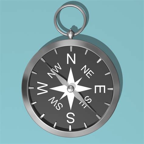 3d Model Compass S