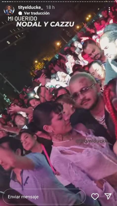 Captaron A Nodal Y Cazzu Besándose En Concierto De Wisin Y Yandel Infobae